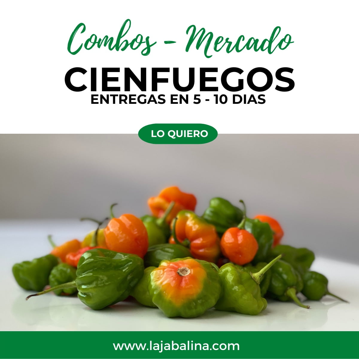 Envíos de combos de comida y aseo para Sntiago, Cuba